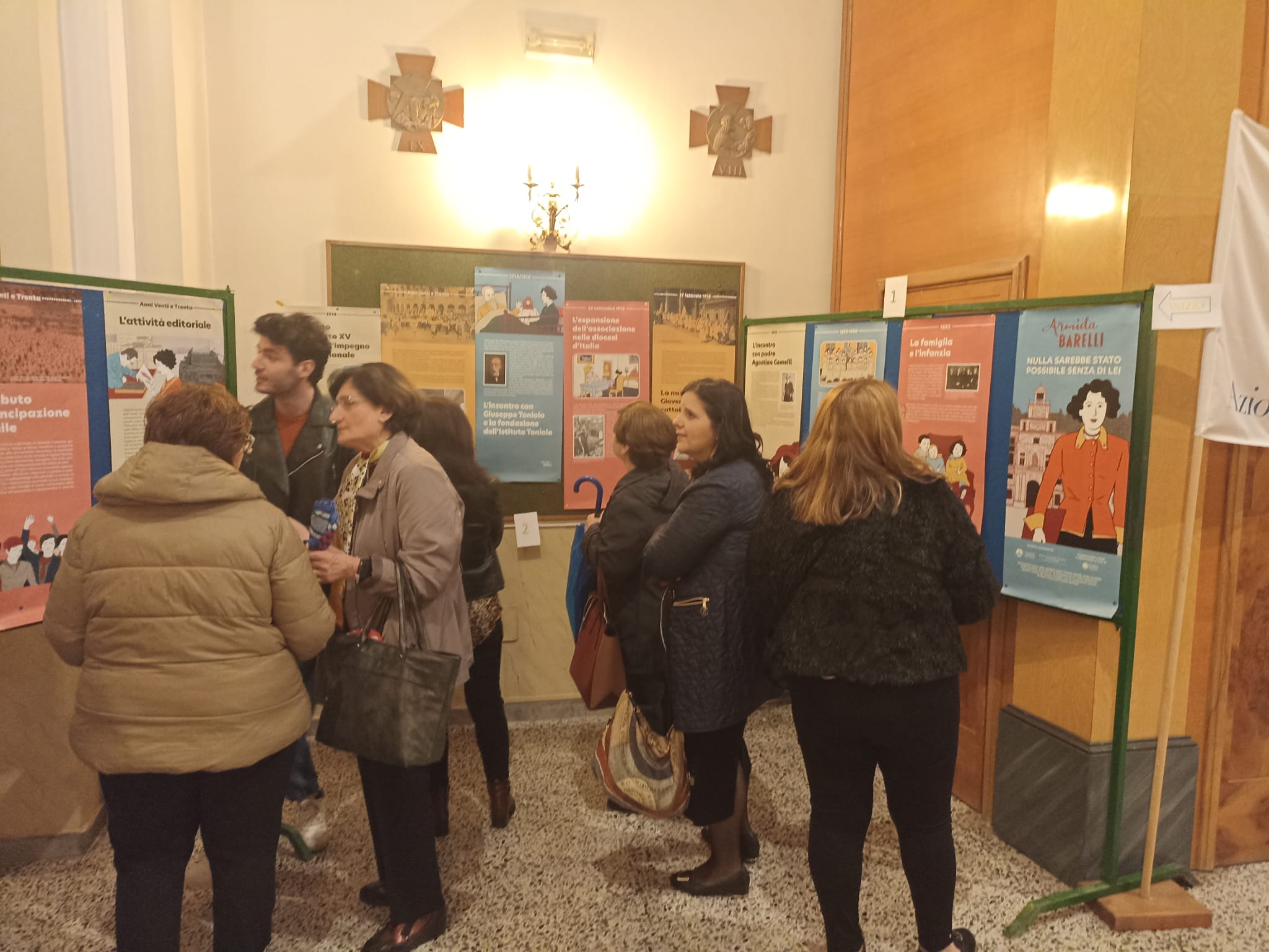 La mostra su Armida Barelli a Lauropoli - Istituto Toniolo